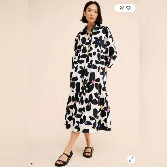 Maeve | Dresses | Maeve The Bettina Tiered Shirtdress | Poshmark